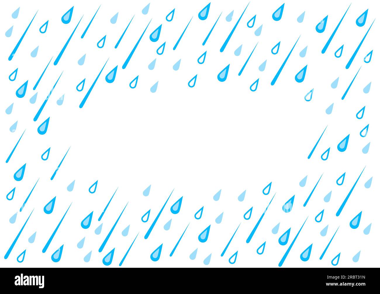 Raindrops wallpaper Cut Out Stock Images & Pictures - Alamy
