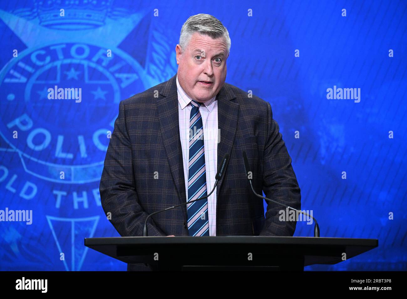 Melbourne, Australia. 11th July, 2023. Victoria Police Detective ...
