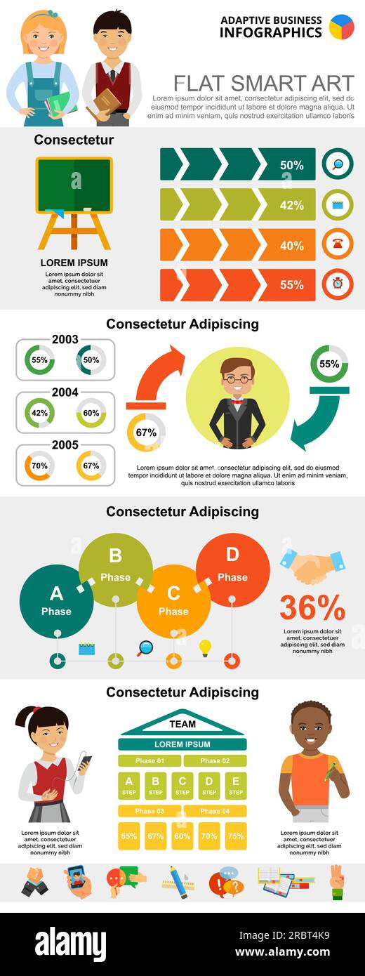 Charts review business people Stock Vector Images - Alamy