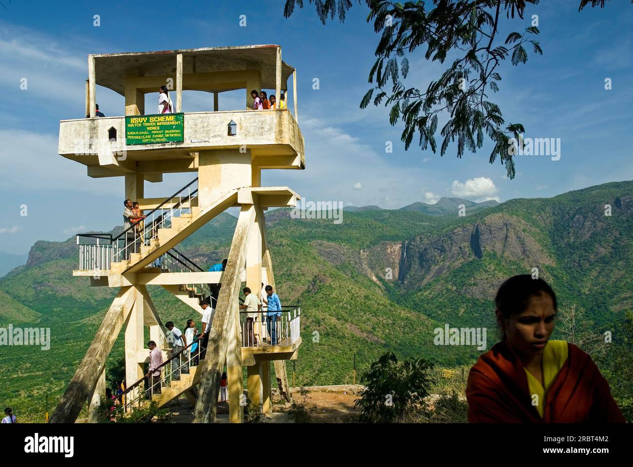 Dum dum rock view point near Kodaikanal, Tamil Nadu, South India, India ...