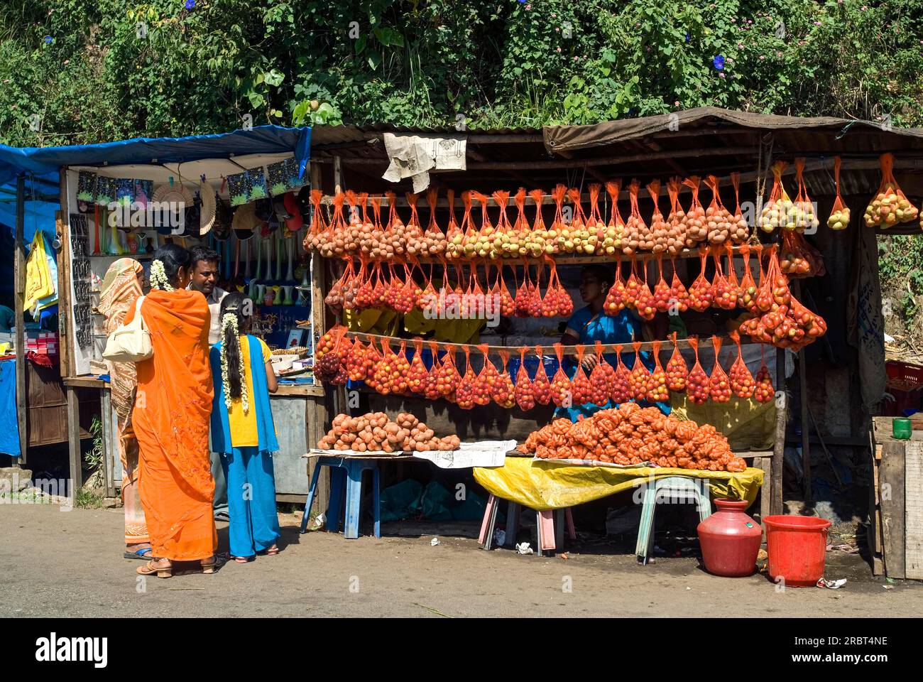 Tamil nadu food stall hi-res stock photography and images - Alamy