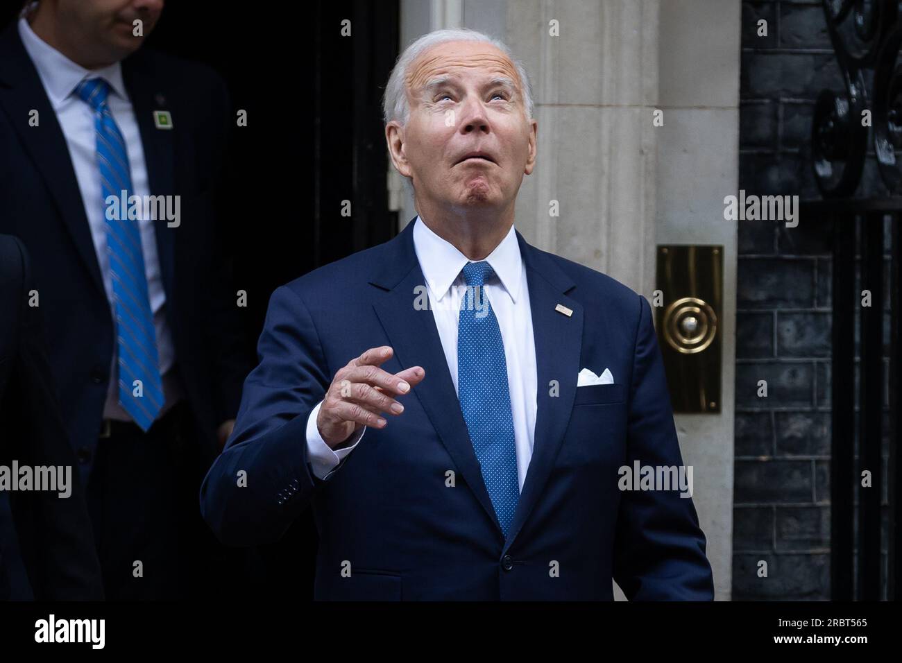 London, UK. 10th July, 2023. President of the United States Joe Biden ...