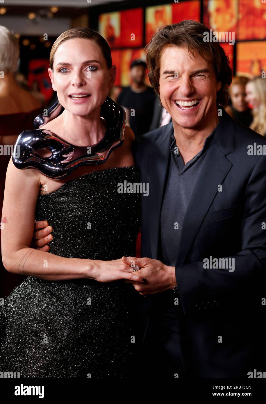 New York, United States. 10th July, 2023. Tom Cruise and Rebecca ...