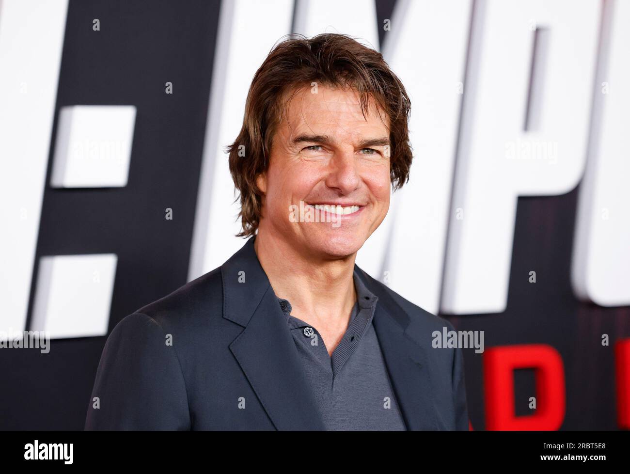 New York, United States. 10th July, 2023. Tom Cruise arrives on the red ...