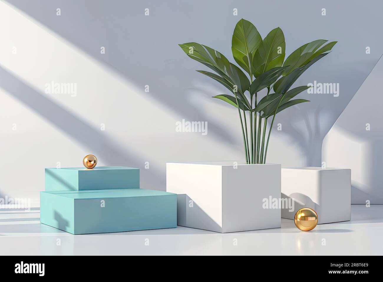 3D Rendered Product Booth Backgrounds Stock Photo - Alamy