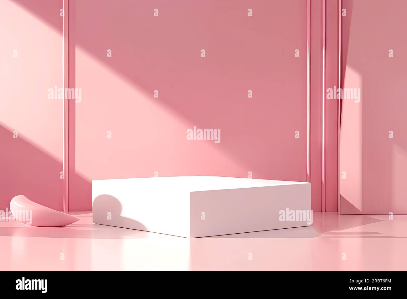pink love Product Booth background Stock Photo - Alamy