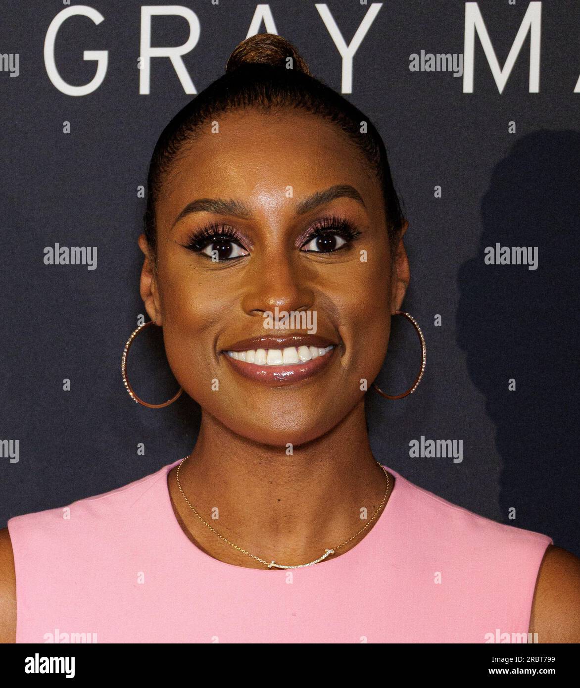 Issa Rae arrives at a special screening of "Gray Matter," part of the ...