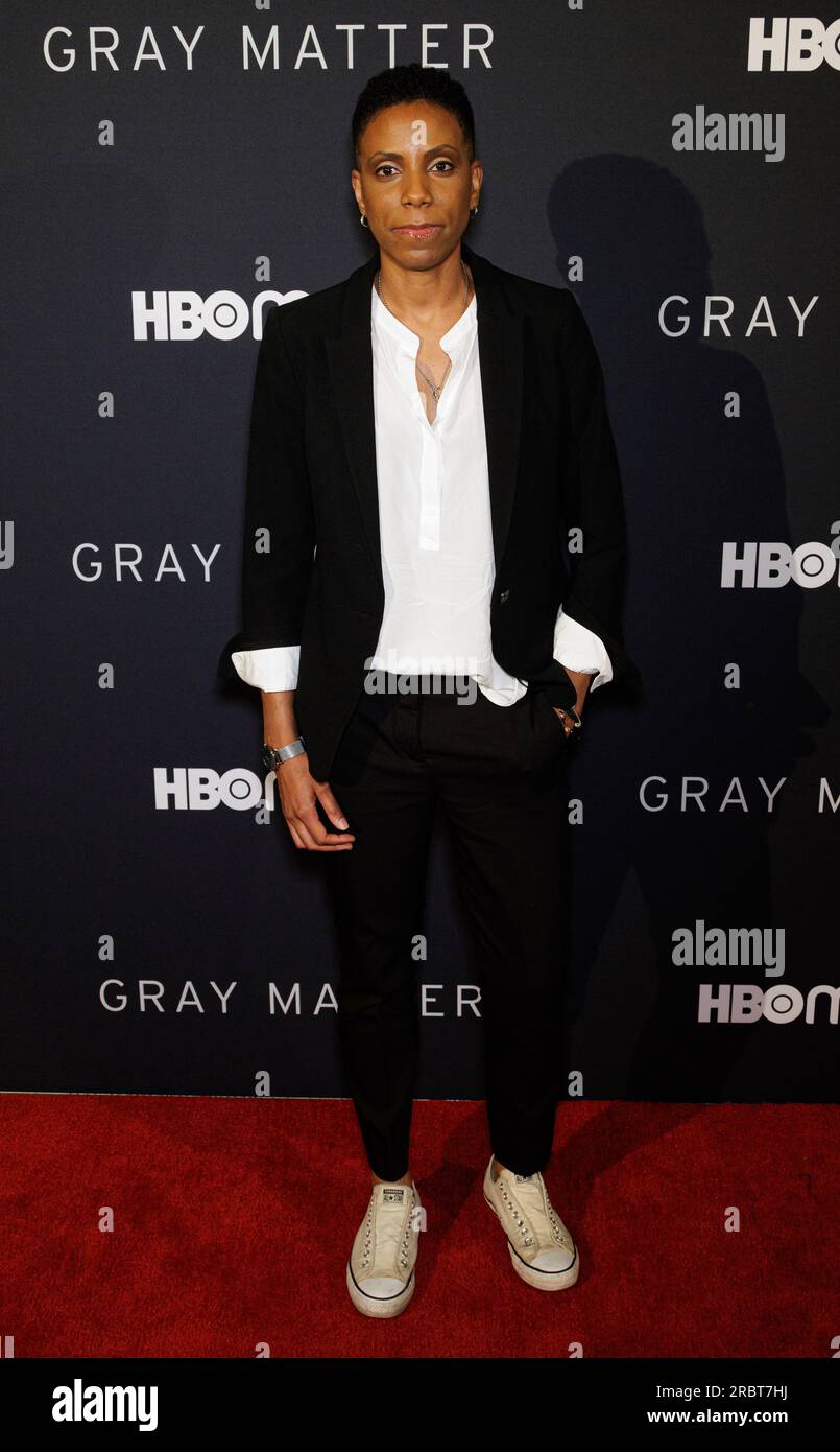 Meko Winbush arrives at a special screening of "Gray Matter," part of ...
