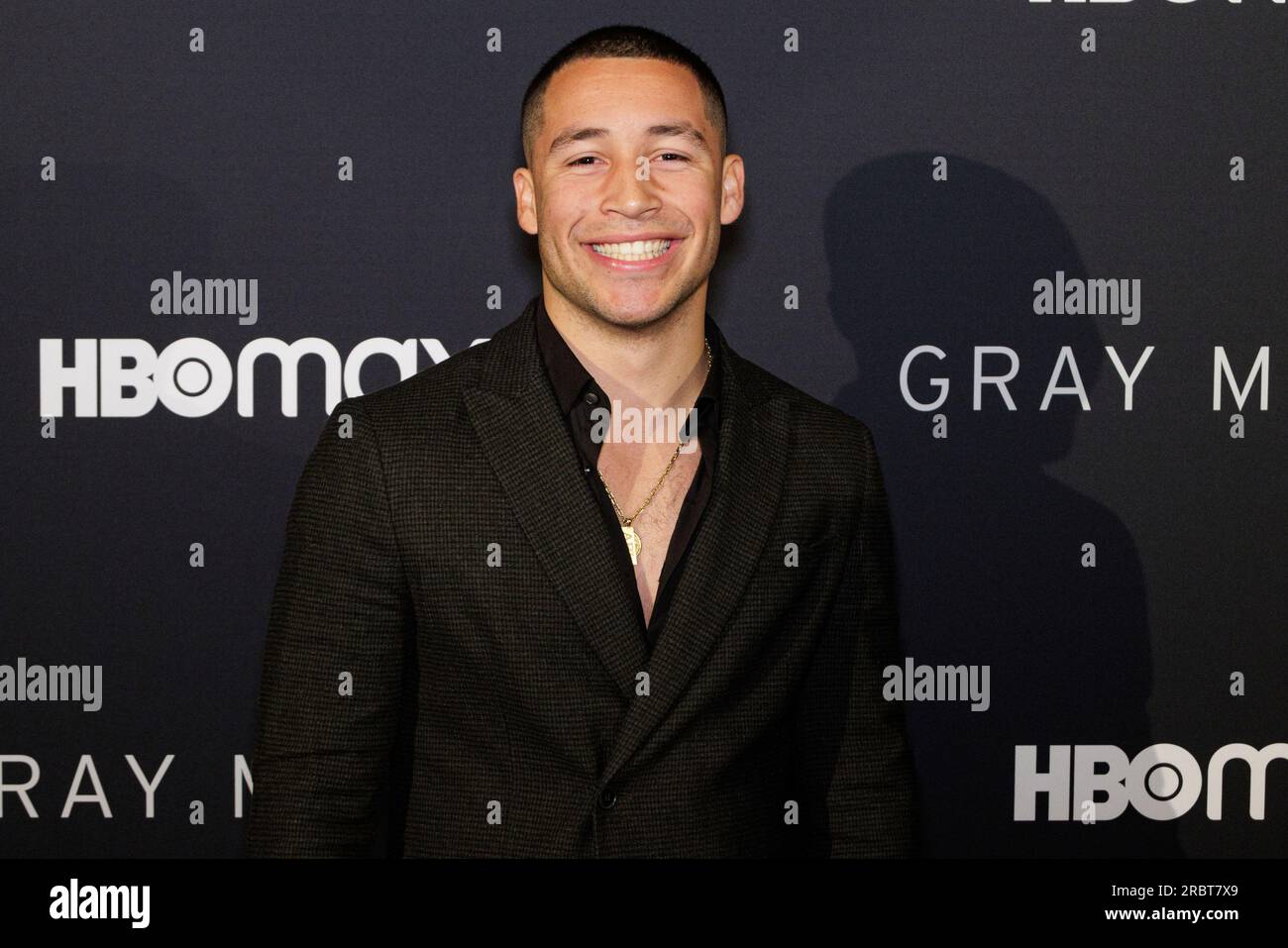 Andrew Liner arrives at a special screening of "Gray Matter," part of ...
