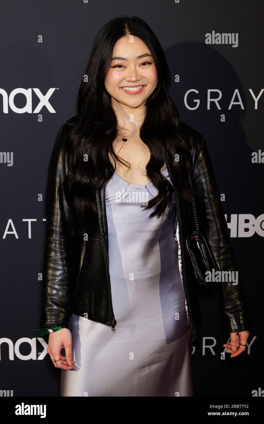 Allison Ye arrives at a special screening of "Gray Matter," part of the ...