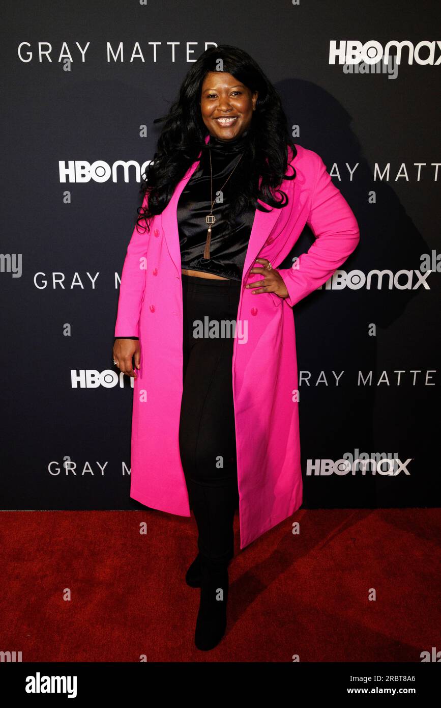 Nichole Roberts arrives at a special screening of "Gray Matter," part ...