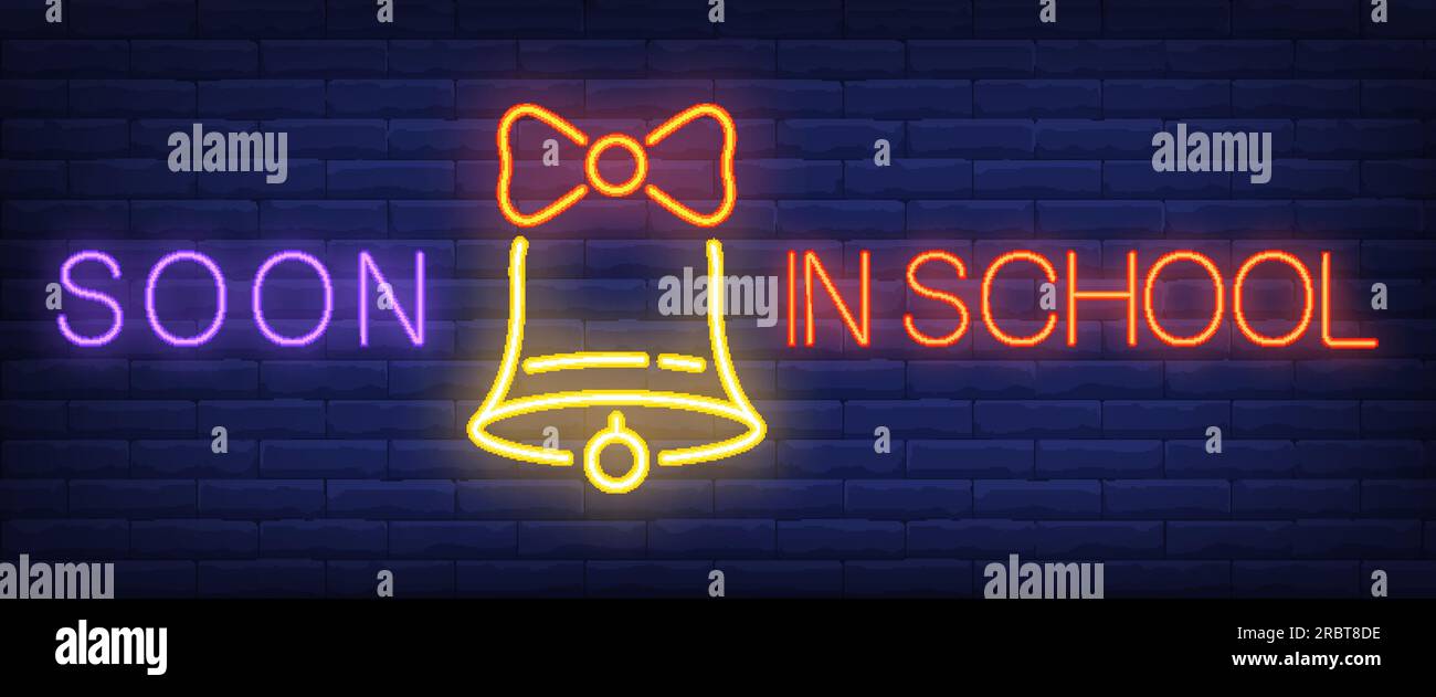 School soon hi-res stock photography and images - Alamy