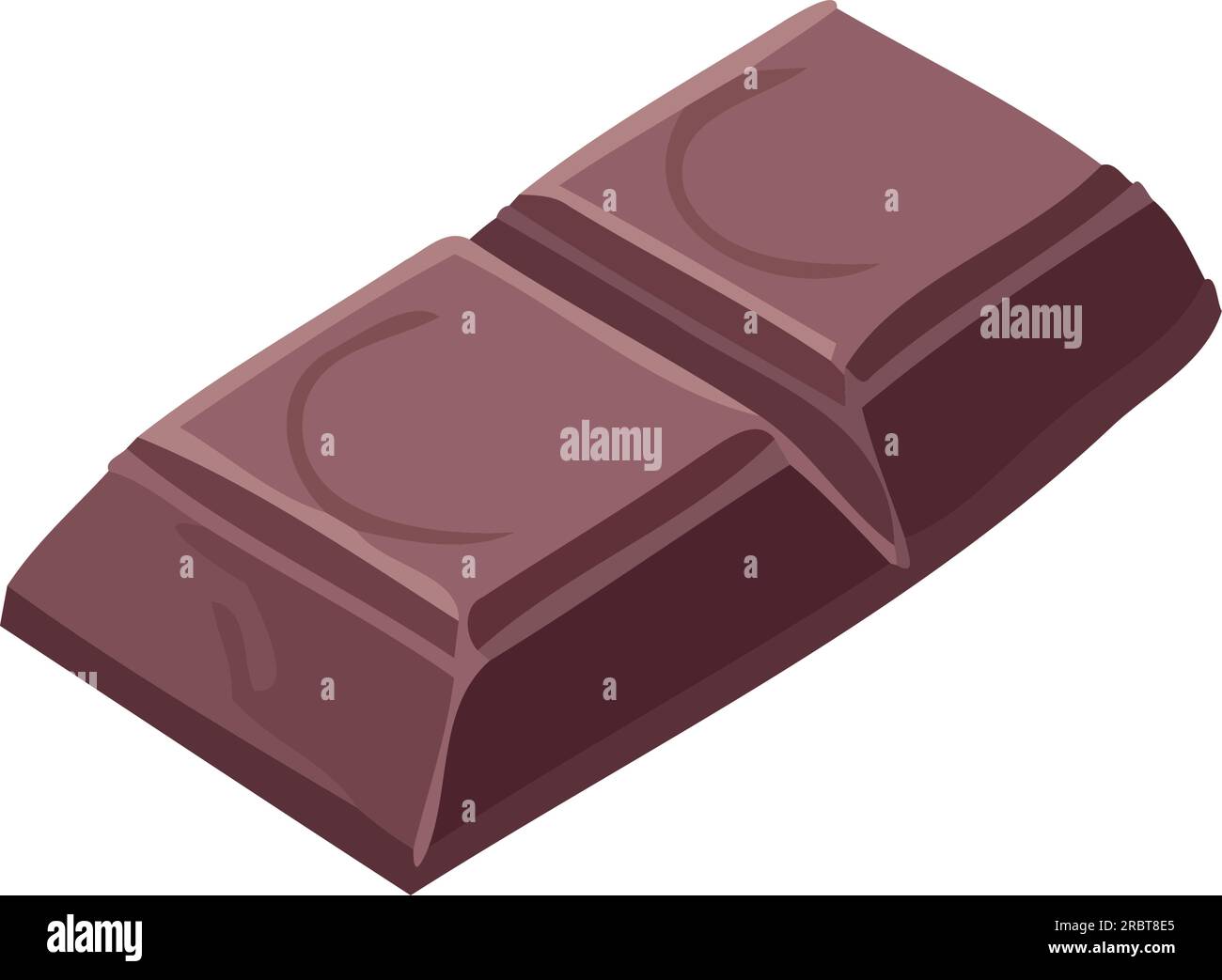 Chocolate icon symbolizes gourmet dessert Stock Vector Image & Art - Alamy
