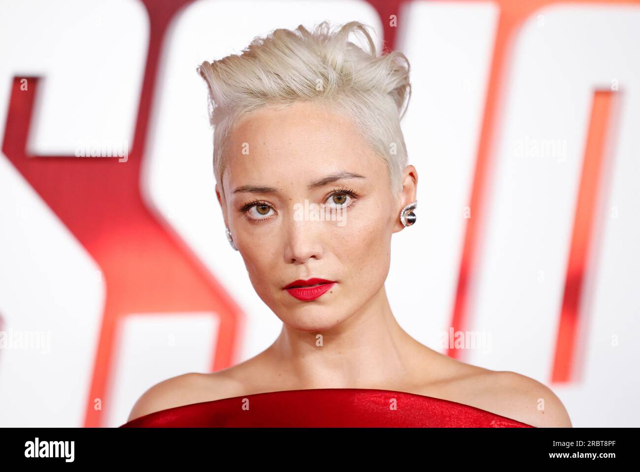 Keyshia Cole Red Mohawk