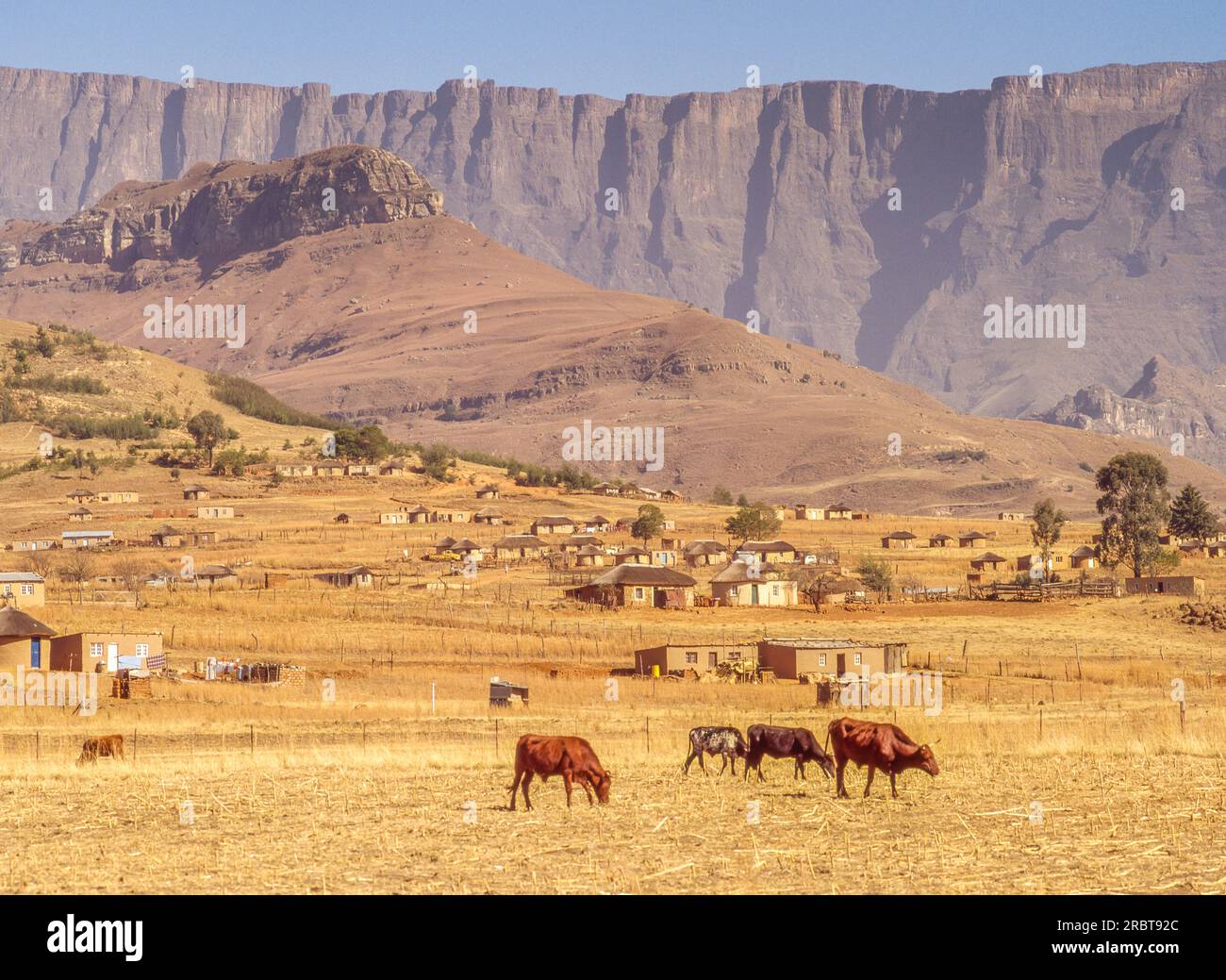 Rural huts south africa hi-res stock photography and images - Alamy