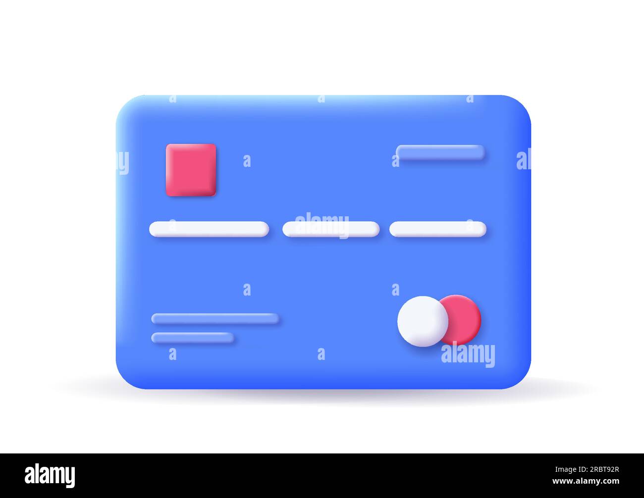 3d rendering credit card Stock Vector Images - Alamy