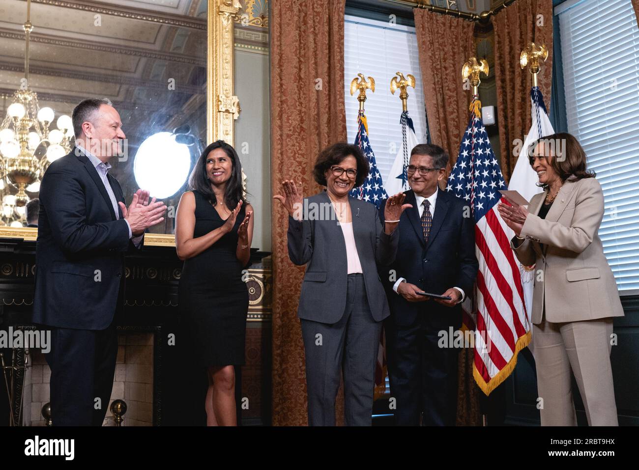 Washington DC, USA. 10th July, 2023. United States Vice President ...