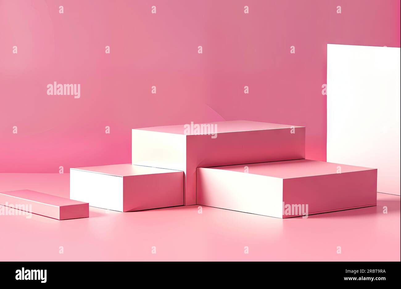 pink love Product Booth background Stock Photo - Alamy
