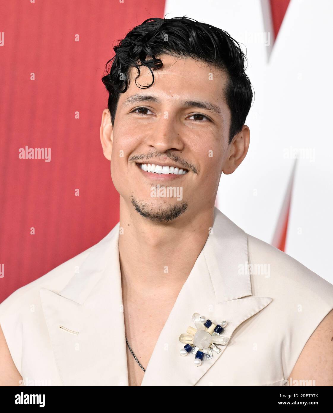 Danny Ramirez attends the premiere of "Mission: Impossible - Dead ...