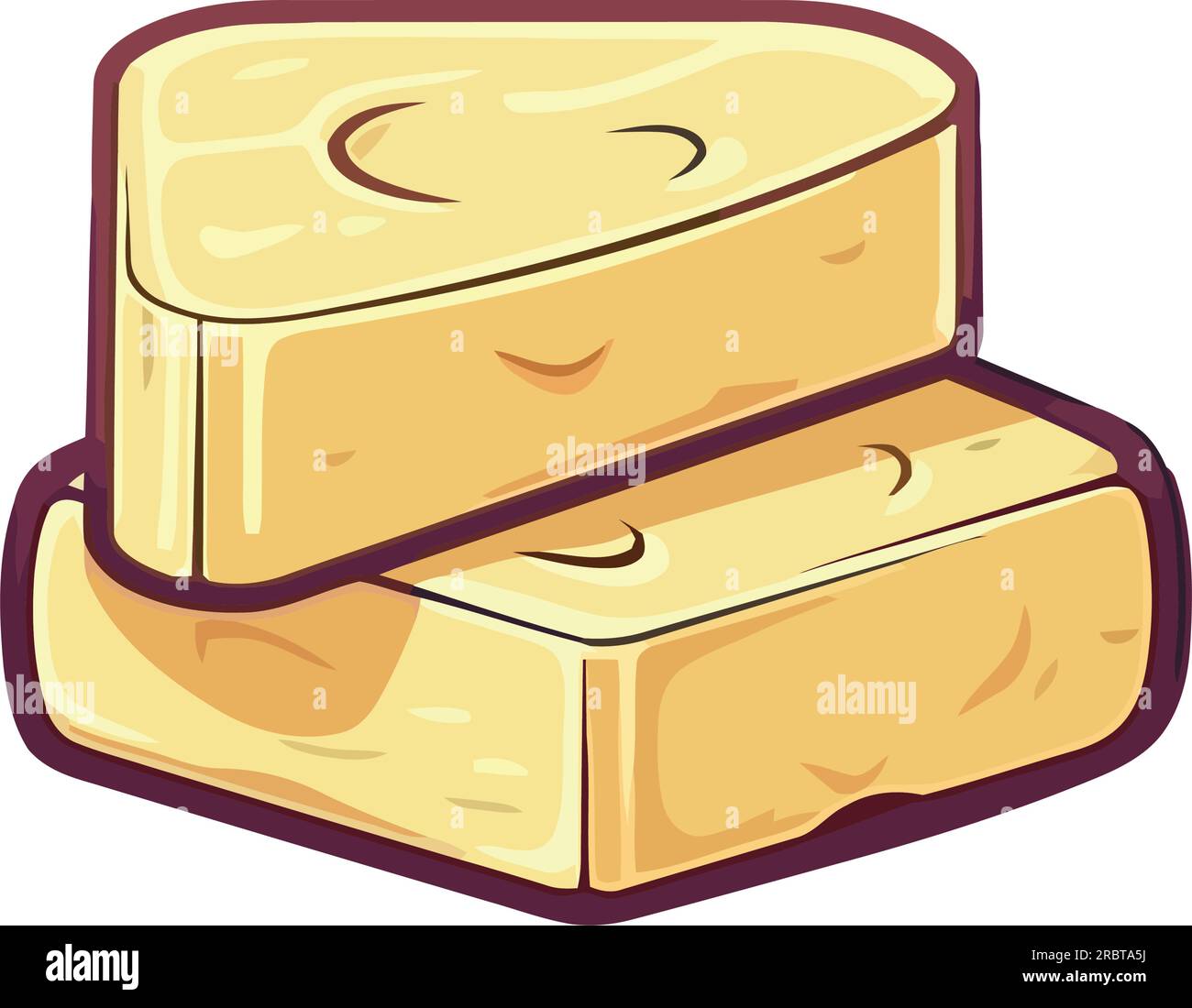 Gourmet cheese symbol in cute cartoon design Stock Vector Image & Art ...