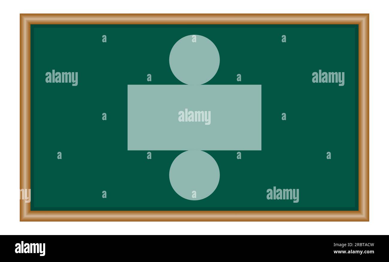 Geometry net of cylinder. 3d solid shape in mathematics. Math resources ...