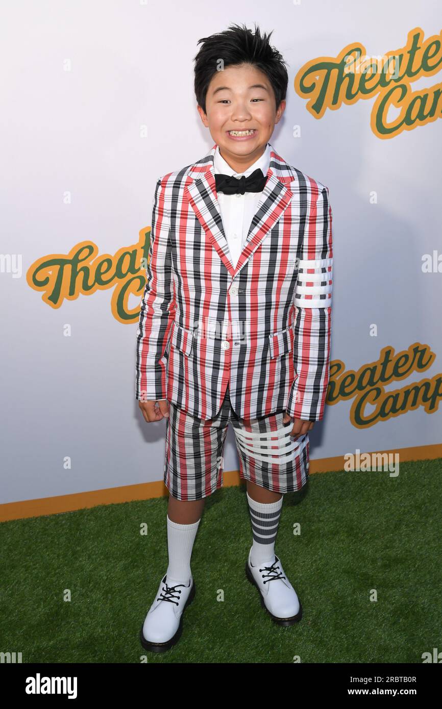 New York, USA. 10th July, 2023. Alan Kim attending the Theater Camp film screening at Metrograph ...