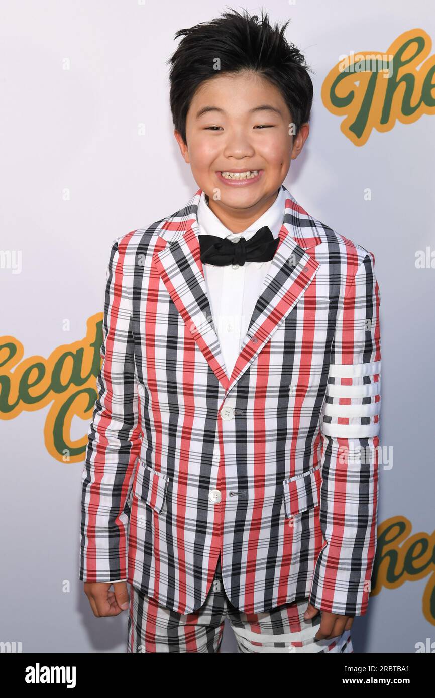 New York, USA. 10th July, 2023. Alan Kim attending the Theater Camp film screening at Metrograph ...