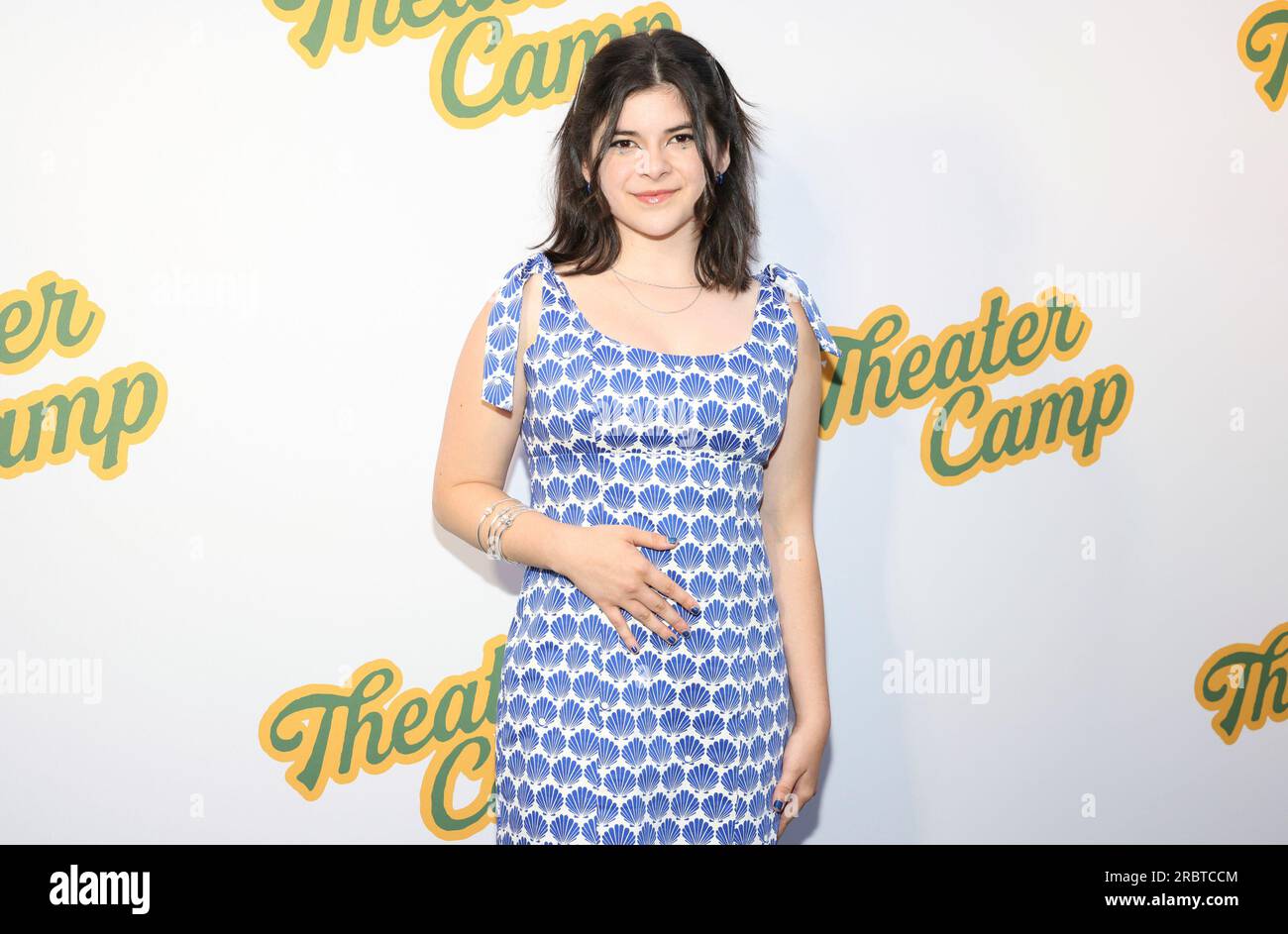 Gabriella Pizzolo attends the special screening of "Theater Camp" at ...