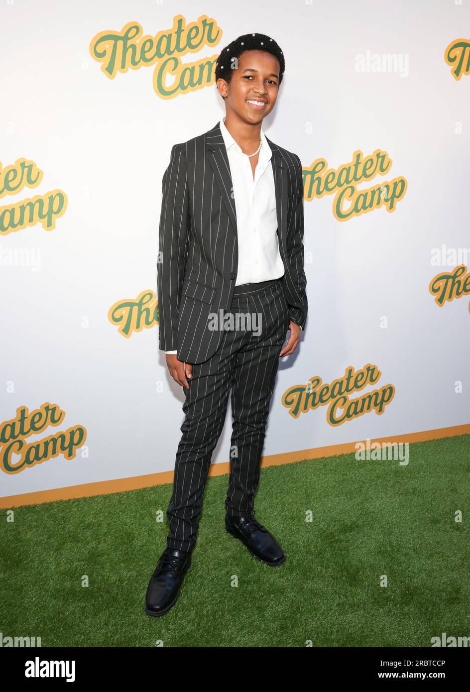 Alexander Bello attends the special screening of "Theater Camp" at ...