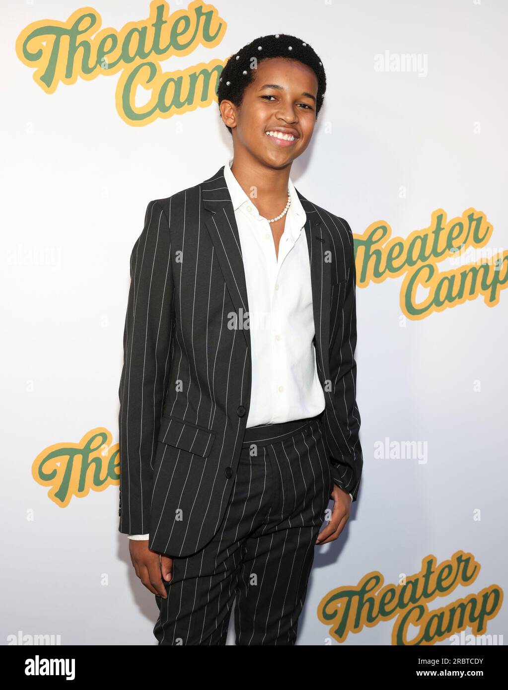 Alexander Bello attends the special screening of "Theater Camp" at ...