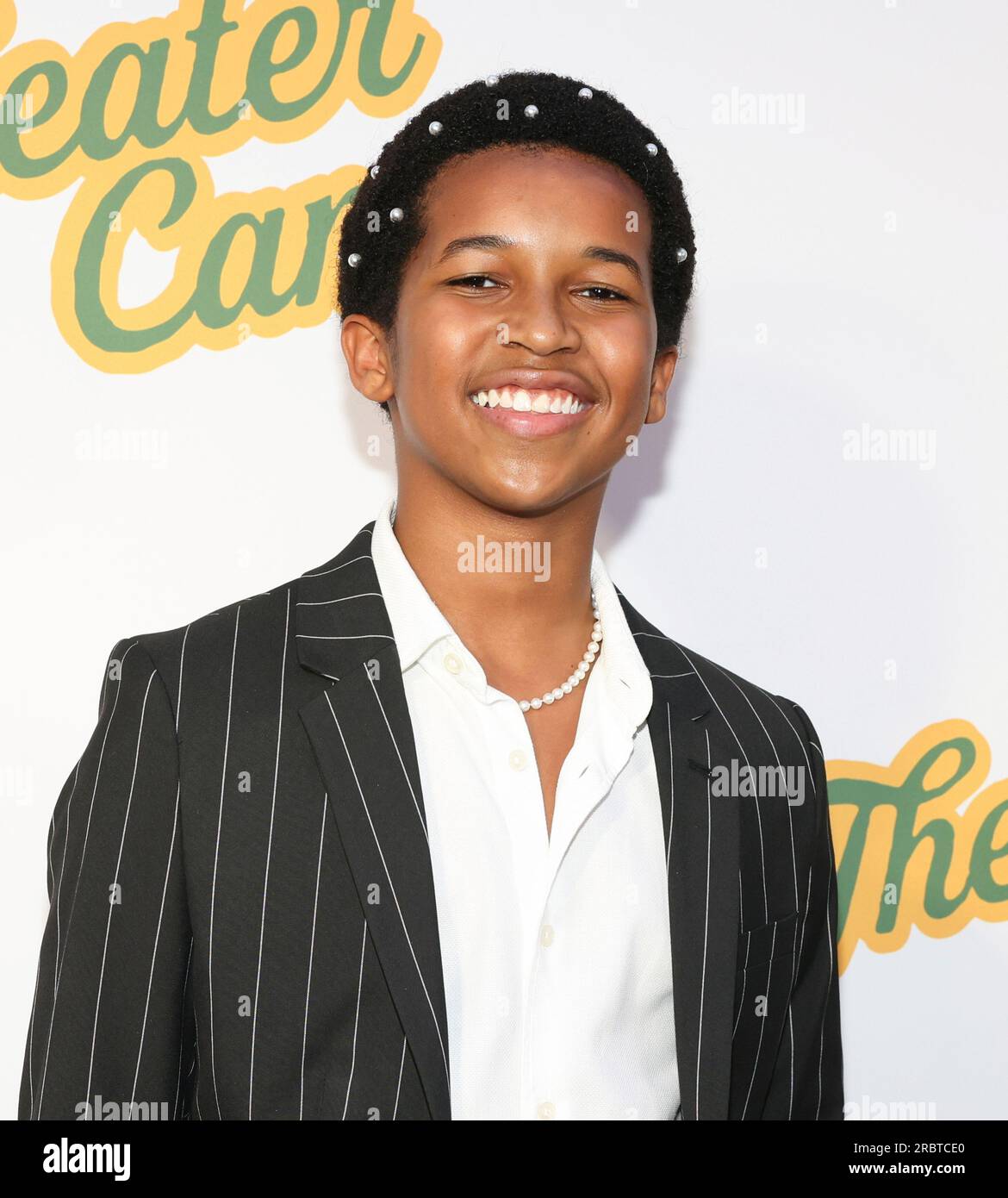 Alexander Bello attends the special screening of "Theater Camp" at ...