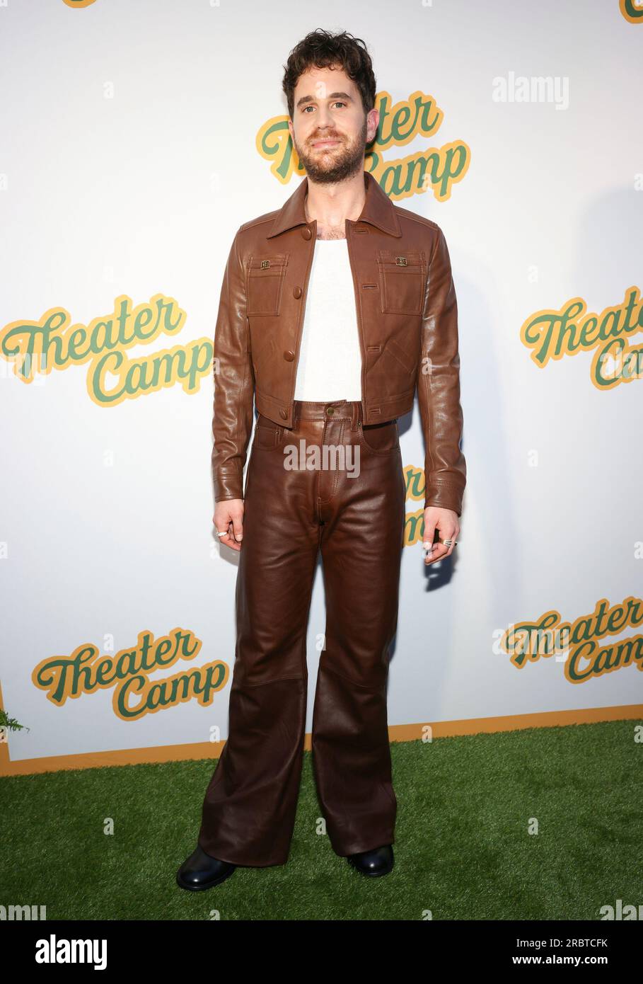 Ben Platt attends the special screening of "Theater Camp" at Metrograph ...