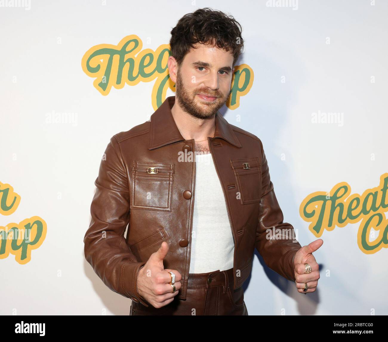 Ben Platt attends the special screening of "Theater Camp" at Metrograph ...
