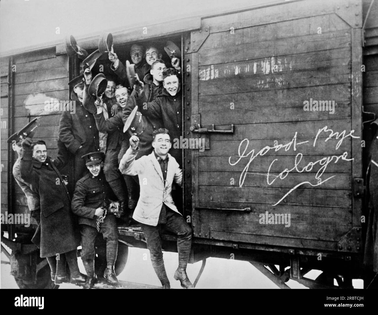 Cologne, Germany: December 14, 1925 Members of the British Army of ...