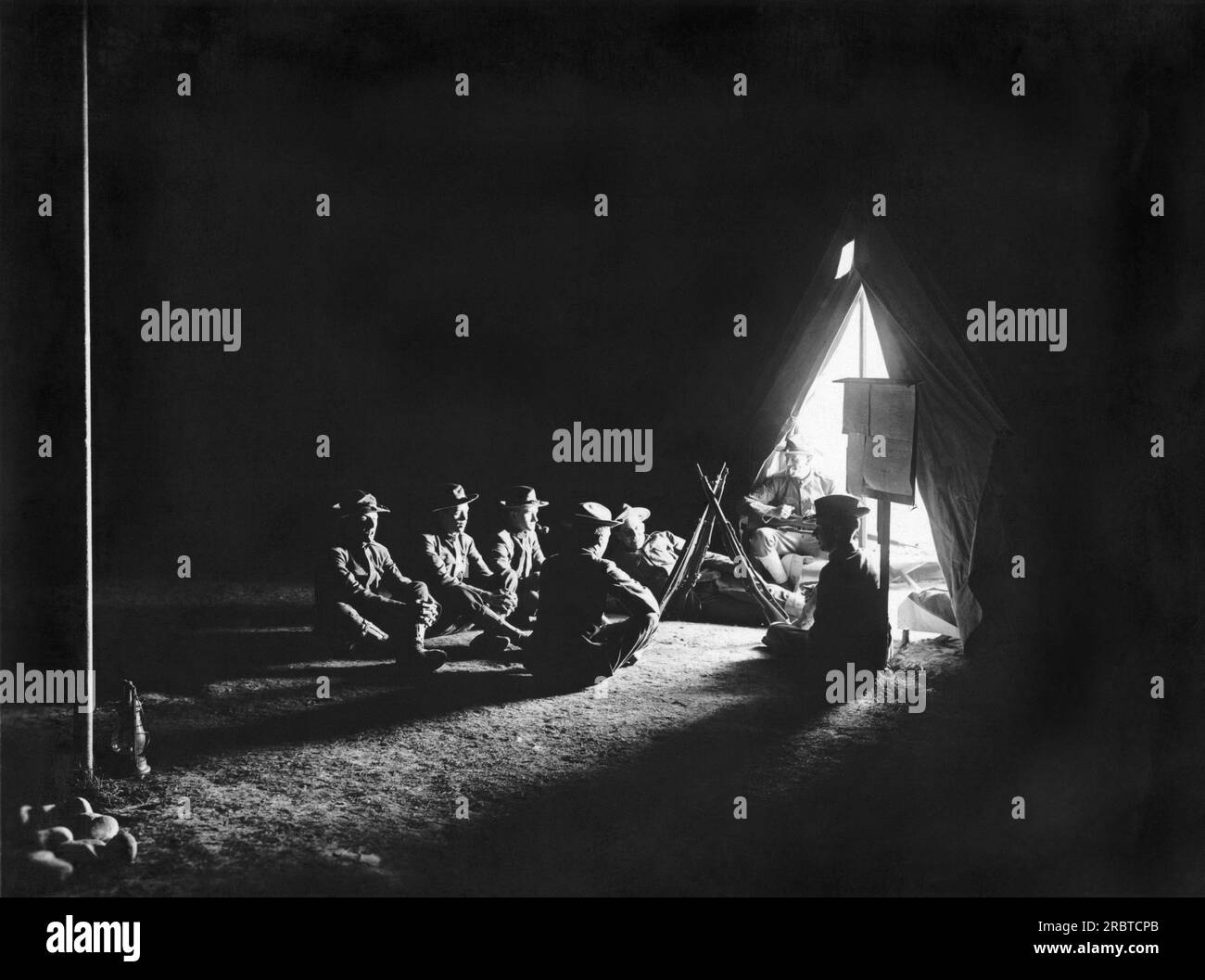 Us army camp in world war one hi-res stock photography and images - Alamy