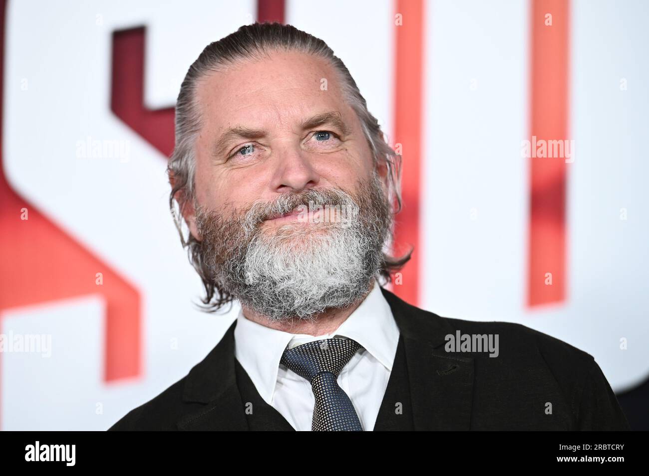 New York, USA. 10th July, 2023. Shea Whigham walks the red carpet as ...
