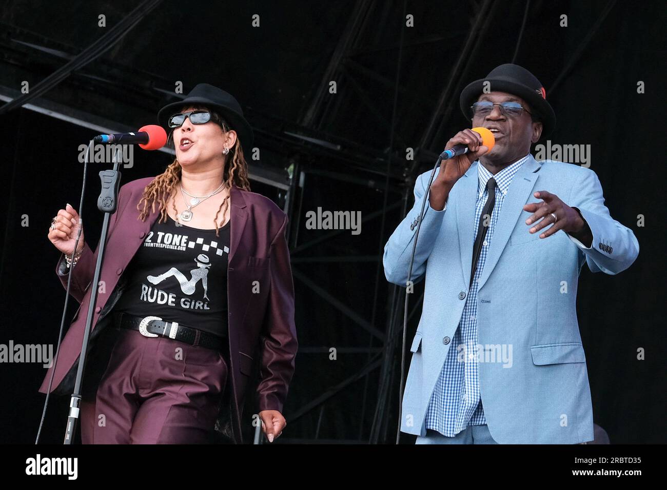 Southampton, UK. 08th July, 2023. Christine "Sugary" Staple and ...