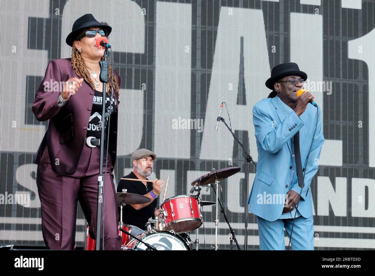 Southampton, UK. 08th July, 2023. Christine "Sugary" Staple and ...