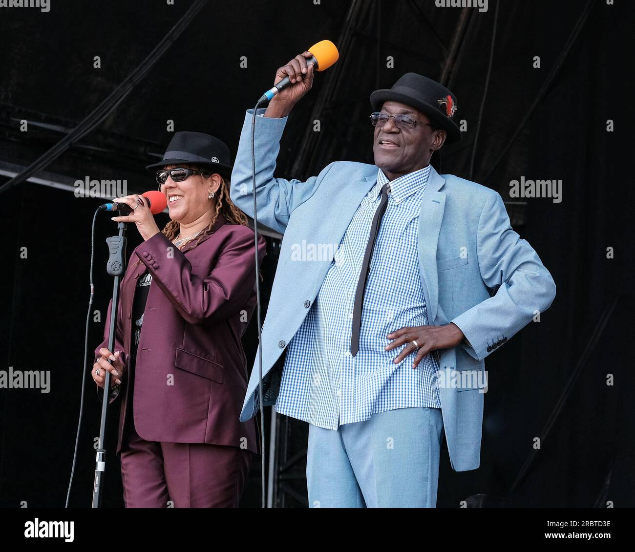 Southampton, UK. 08th July, 2023. Christine "Sugary" Staple and ...