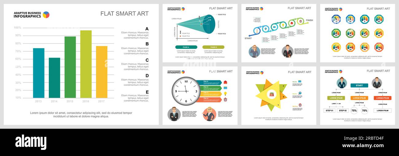 Colorful basketball or marketing concept infographic charts set Stock ...