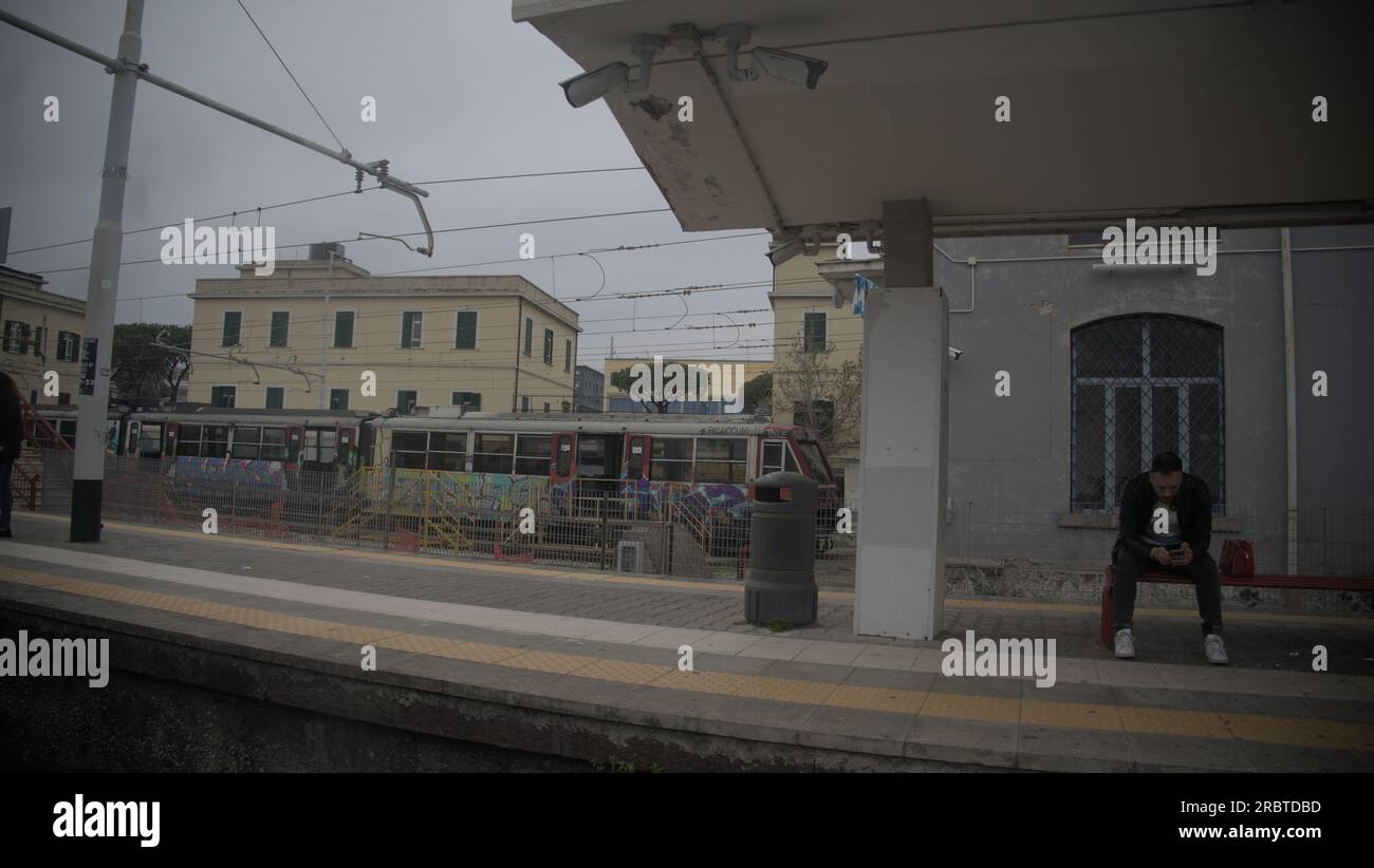 Circumvesuviana railway hi-res stock photography and images - Alamy
