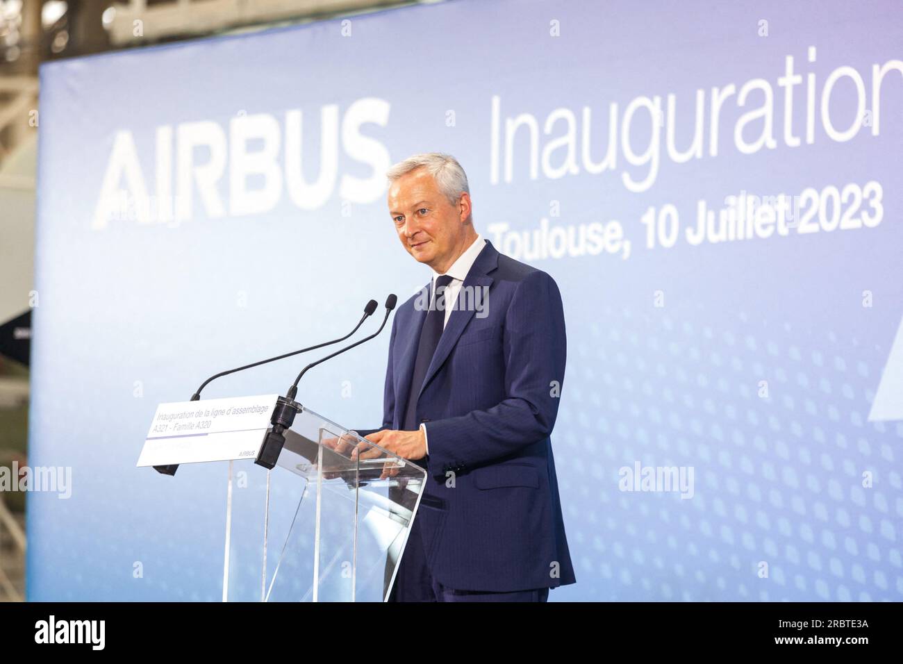Speech by Bruno Le Maire. Inauguration of the new Airbus A320-A321 ...
