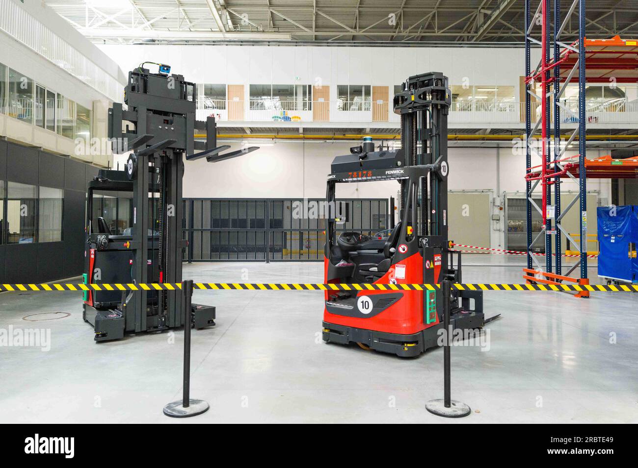 The new final assembly line, Airbus A320-A321 Family. Inauguration of ...