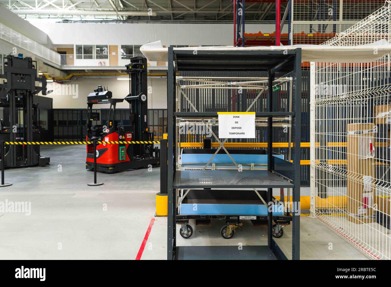 The new final assembly line, Airbus A320-A321 Family. Inauguration of ...