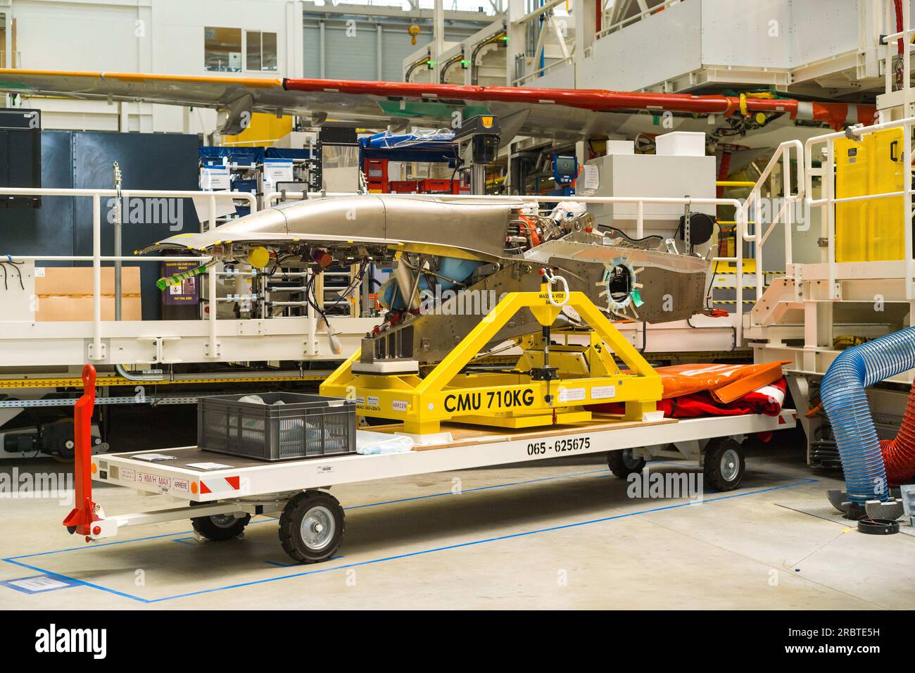 The new final assembly line, Airbus A320-A321 Family. Inauguration of ...
