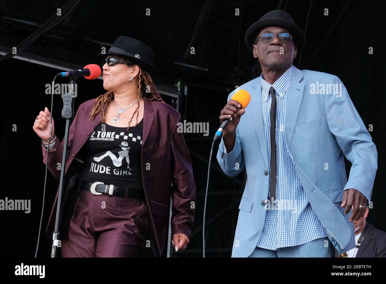 Southampton, UK. 08th July, 2023. Christine "Sugary" Staple and ...