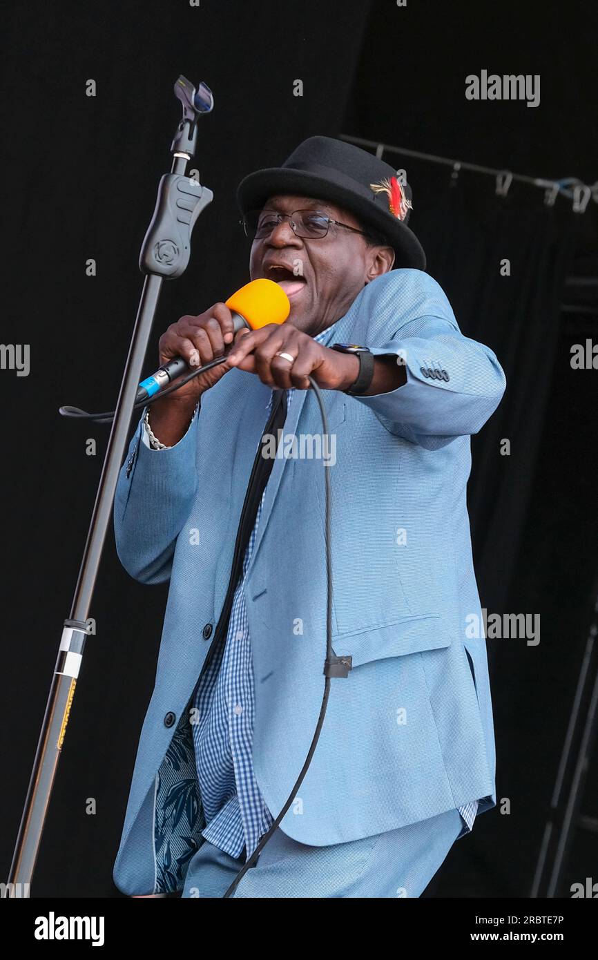 Southampton, UK. 08th July, 2023. Jamaican born singer, songwriter ...