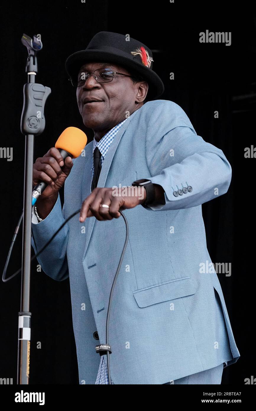 Southampton, UK. 08th July, 2023. Jamaican born singer, songwriter ...