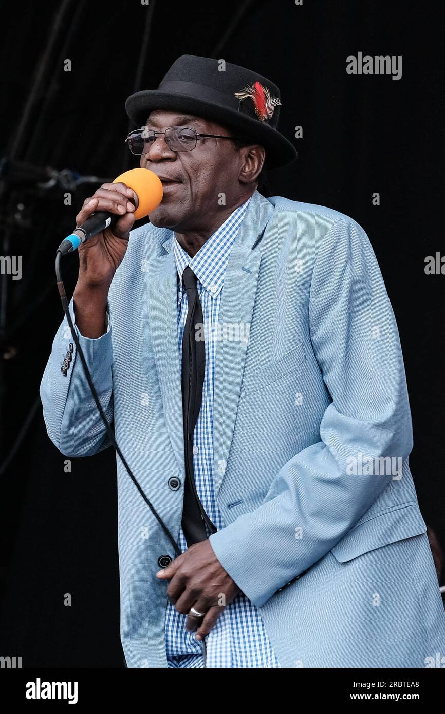 Southampton, UK. 08th July, 2023. Jamaican born singer, songwriter ...