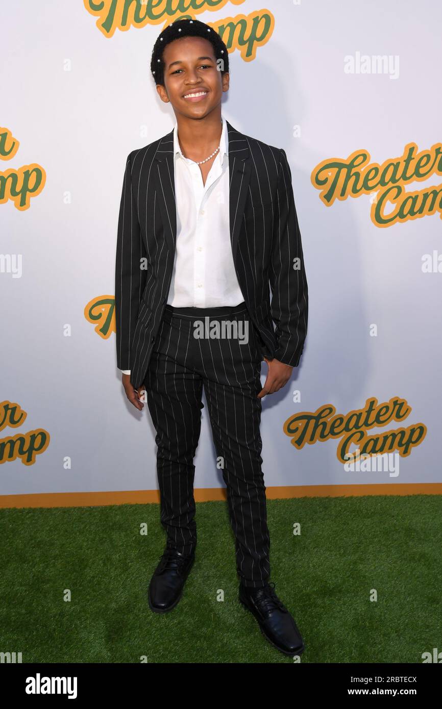 New York, USA. 10th July, 2023. Alexander Bello attending the Theater ...